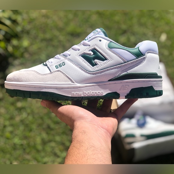 Shoes | New Balance 55 White Green Size 115 Us New With The Box | Poshmark